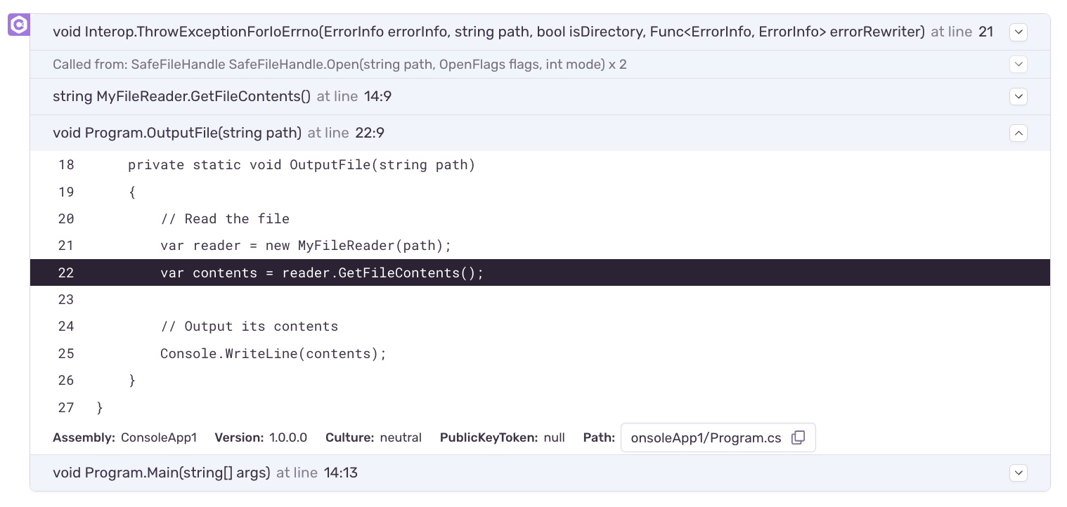 Source Context | Sentry for AWS Lambda